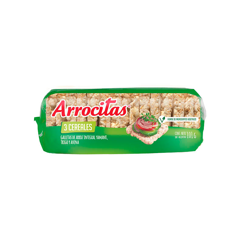 GALLETA ARROZ ARROCITAS CEREALES 101 Grs – Luvik S.A